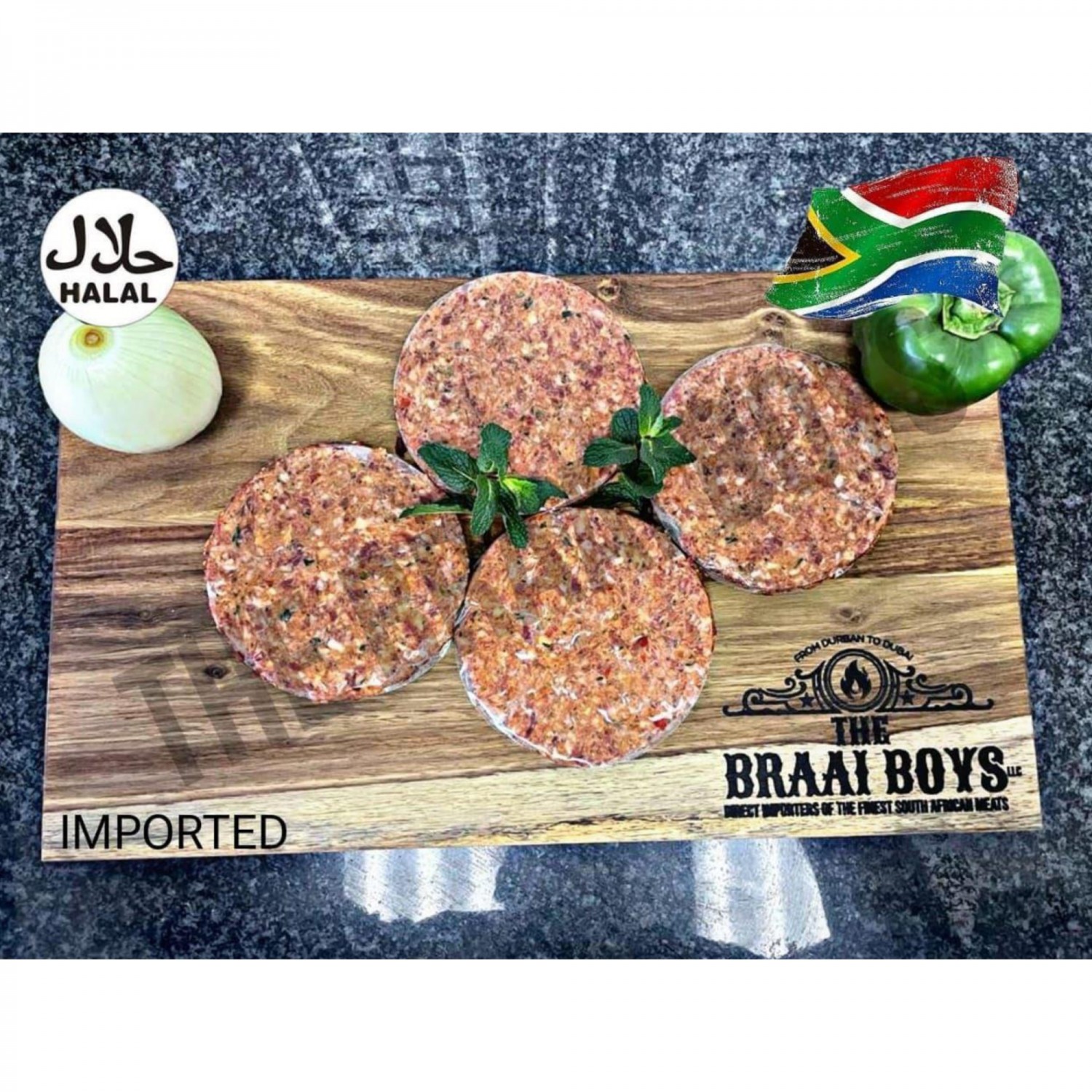Mild Lamb Burger – The Braai Boys Meat Trading llc